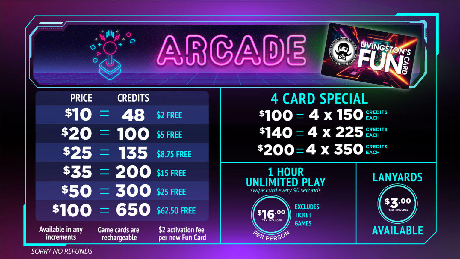 Livingstons Amusements - Arcade